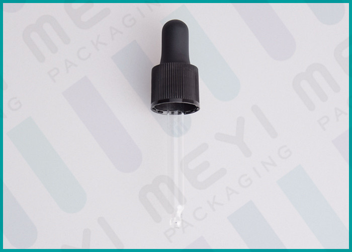 Polypropylene Plastic Ribbed Liquid Dropper 18/415 For Essential Oil ...