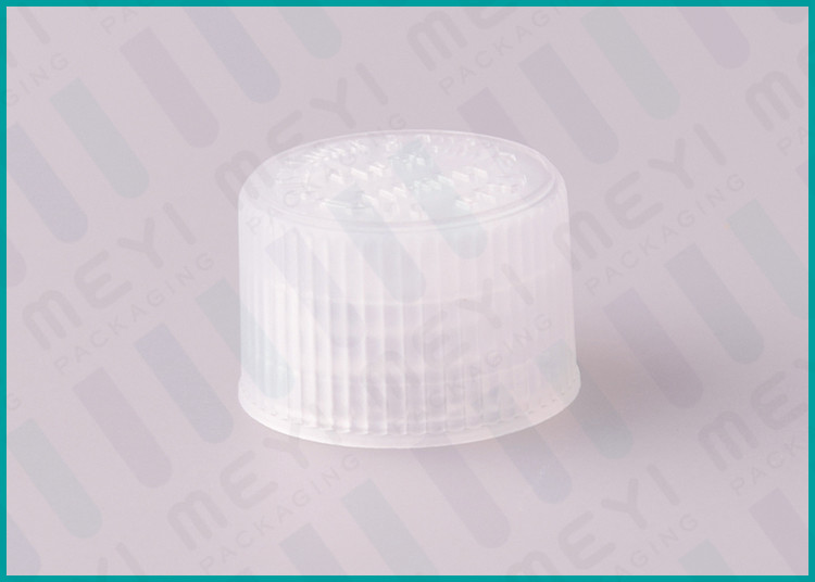 20/410 Transparent Screw Top Medicine Bottle Caps With Child Resistant