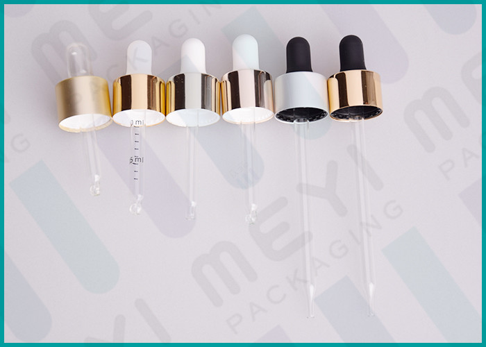 Anodized Aluminum Multi Color Mini Pipette Droppers 20/410 For Lotion ...