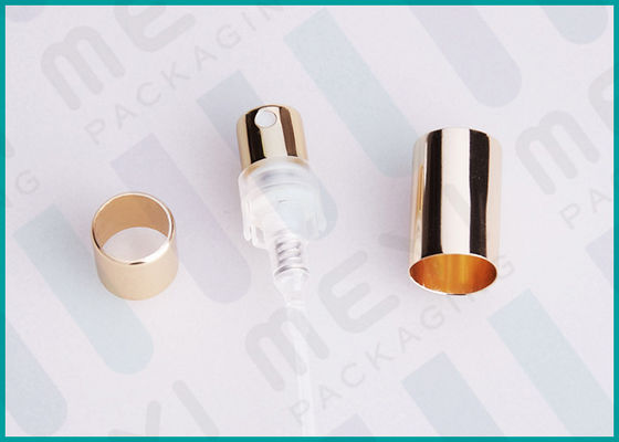 Crimpless Perfume Fine Mist Pump Sprayer With Aluminum Collar And Cap